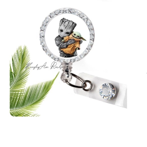 etsy | Other | Badge Reel Of Grut And Baby Yodagrogu | Poshmark